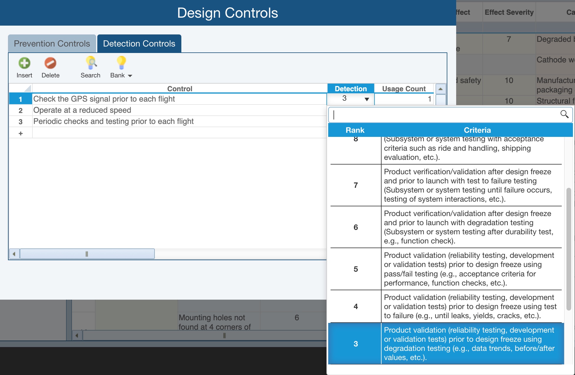 Managing FMEA Prevention and Detection Controls Managing FMEA Prevention and Detection Controls